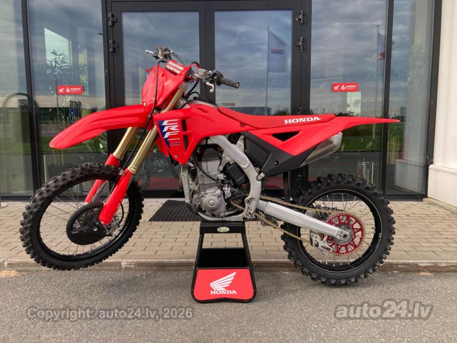 Honda CRF 450 2026 in Tallinn, with an engine capacity of 0.45 L and mileage of 0 thousand km for 5500 €, photo 3 on AUTOMOTO.COM.LV