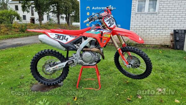 Honda CRF 450 2026 Tallina, ar dzinēja tilpumu 0.00 L un nobraukumu 0 tūkst. km par 6500 €, foto 1 vietnē AUTOMOTO.COM.LV
