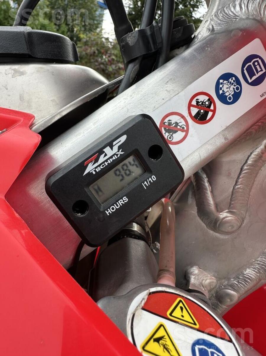 Honda CRF 450 2026 in Ogre, with an engine capacity of 0.45 L and mileage of 0 thousand km for 5500 €, photo 6 on AUTOMOTO.COM.LV