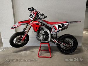 Red Honda CRF 450 2021 in Tallinn, with an engine capacity of 0.45 L and mileage of 55 thousand km for 6500 €, photo 1 on AUTOMOTO.COM.LV