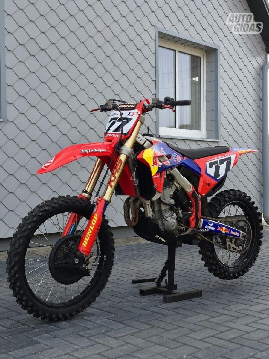 Honda CRF 450R 2022 in Kupiskis, with an engine capacity of 0.00 L and mileage of 0 thousand km for 4600 €, photo 3 on AUTOMOTO.COM.LV