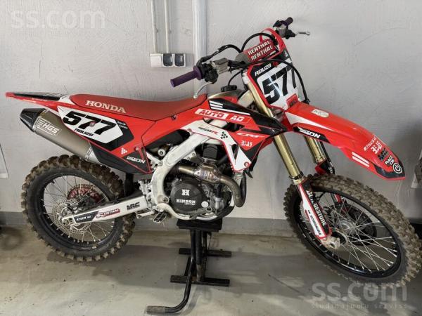 Honda CRF 450R 2025 in Riga, with an engine capacity of 0.45 L and mileage of 0 thousand km for 6999 €, photo 1 on AUTOMOTO.COM.LV