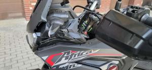 Black Honda CRF 2021 in Vilnius, with an engine capacity of 1.10 L and mileage of 19 thousand km for 9600 €, photo 9 on AUTOMOTO.COM.LV