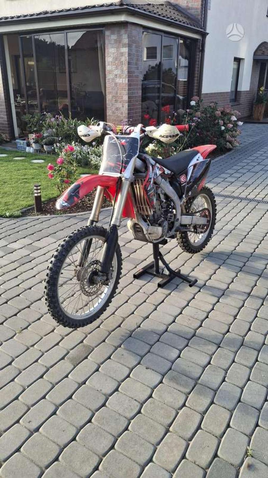 Honda CRF 2006 in Klaipeda, with an engine capacity of 0.45 L and mileage of 0 thousand km for 1200 €, photo 1 on AUTOMOTO.COM.LV
