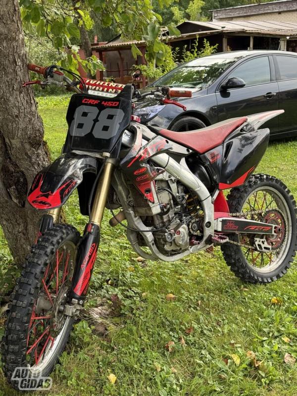 Honda CRF 2007 Viļņa, ar dzinēja tilpumu 0.00 L un nobraukumu 0 tūkst. km par 1950 €, foto 1 vietnē AUTOMOTO.COM.LV