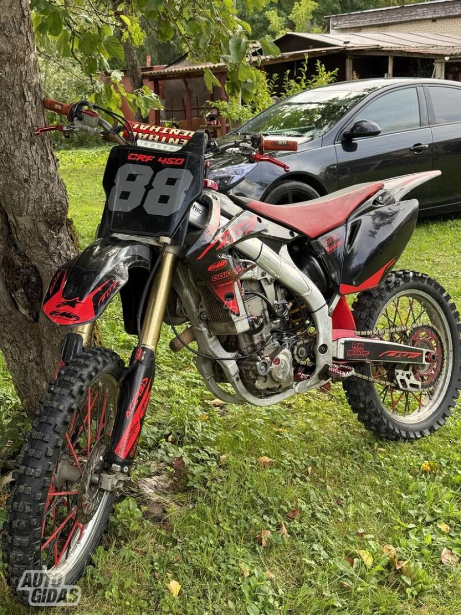Honda CRF 2007 Viļņa, ar dzinēja tilpumu 0.00 L un nobraukumu 0 tūkst. km par 1950 €, foto 1 vietnē AUTOMOTO.COM.LV