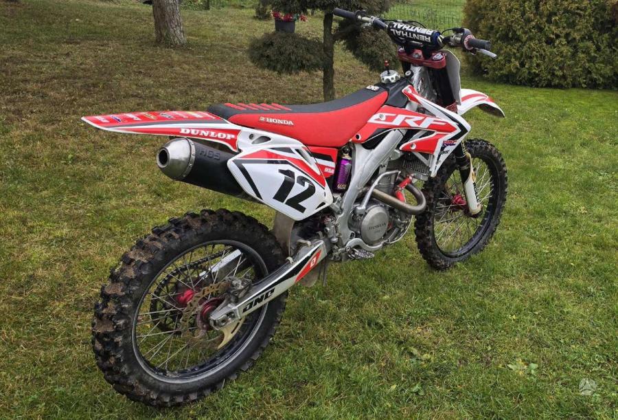 Honda CRF 2008 Kauņa, ar dzinēja tilpumu 0.45 L un nobraukumu 24 tūkst. km par 2600 €, foto 3 vietnē AUTOMOTO.COM.LV