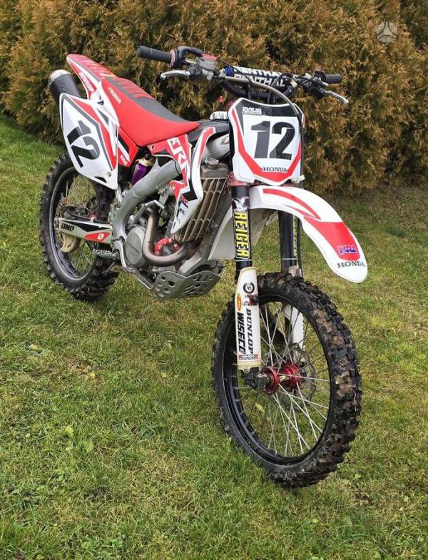 Honda CRF 2008 Kauņa, ar dzinēja tilpumu 0.45 L un nobraukumu 24 tūkst. km par 2600 €, foto 4 vietnē AUTOMOTO.COM.LV