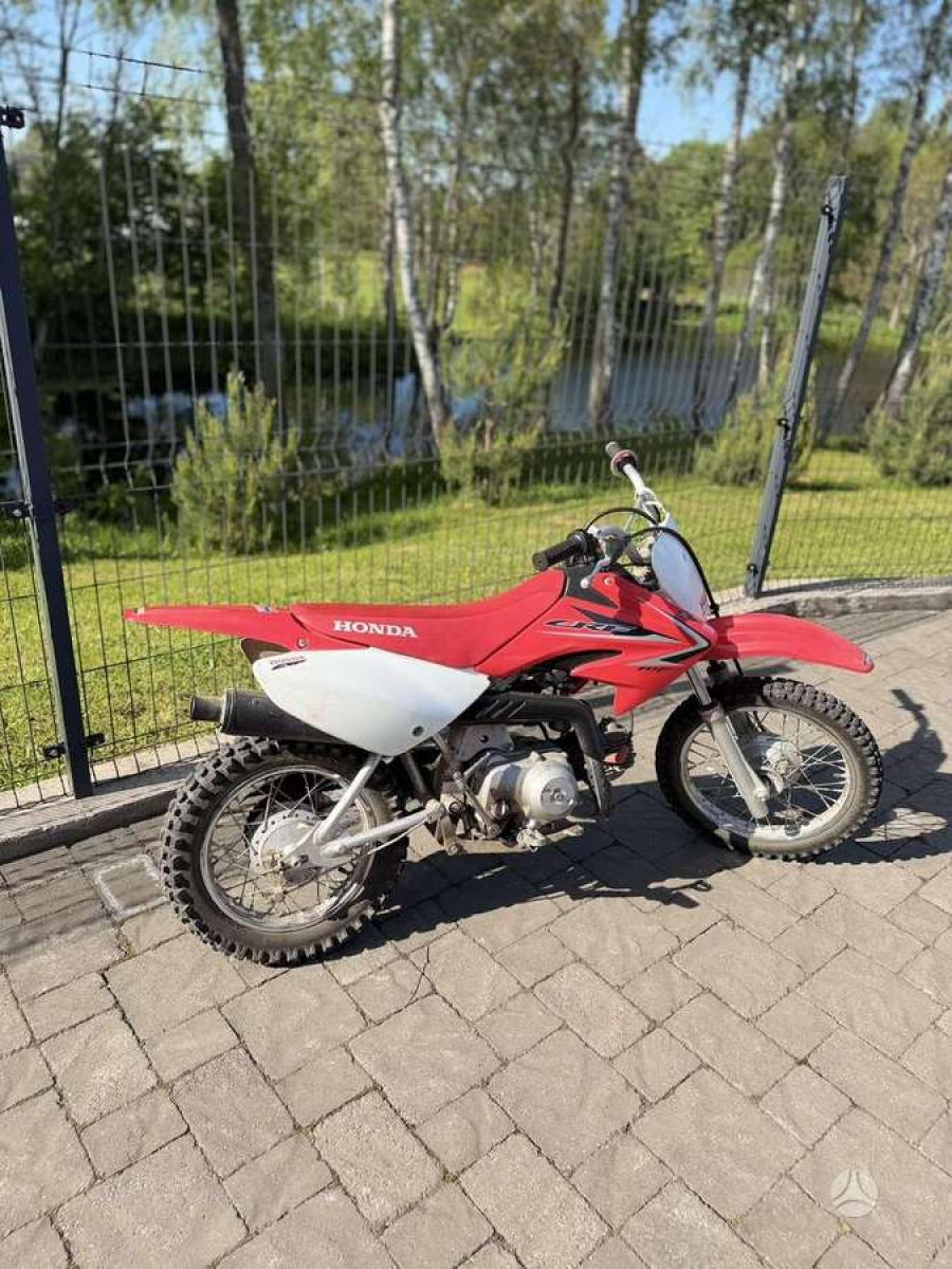 Honda CRF 2008 in Taurage, with an engine capacity of 70.00 L and mileage of 1 thousand km for 950 €, photo 3 on AUTOMOTO.COM.LV