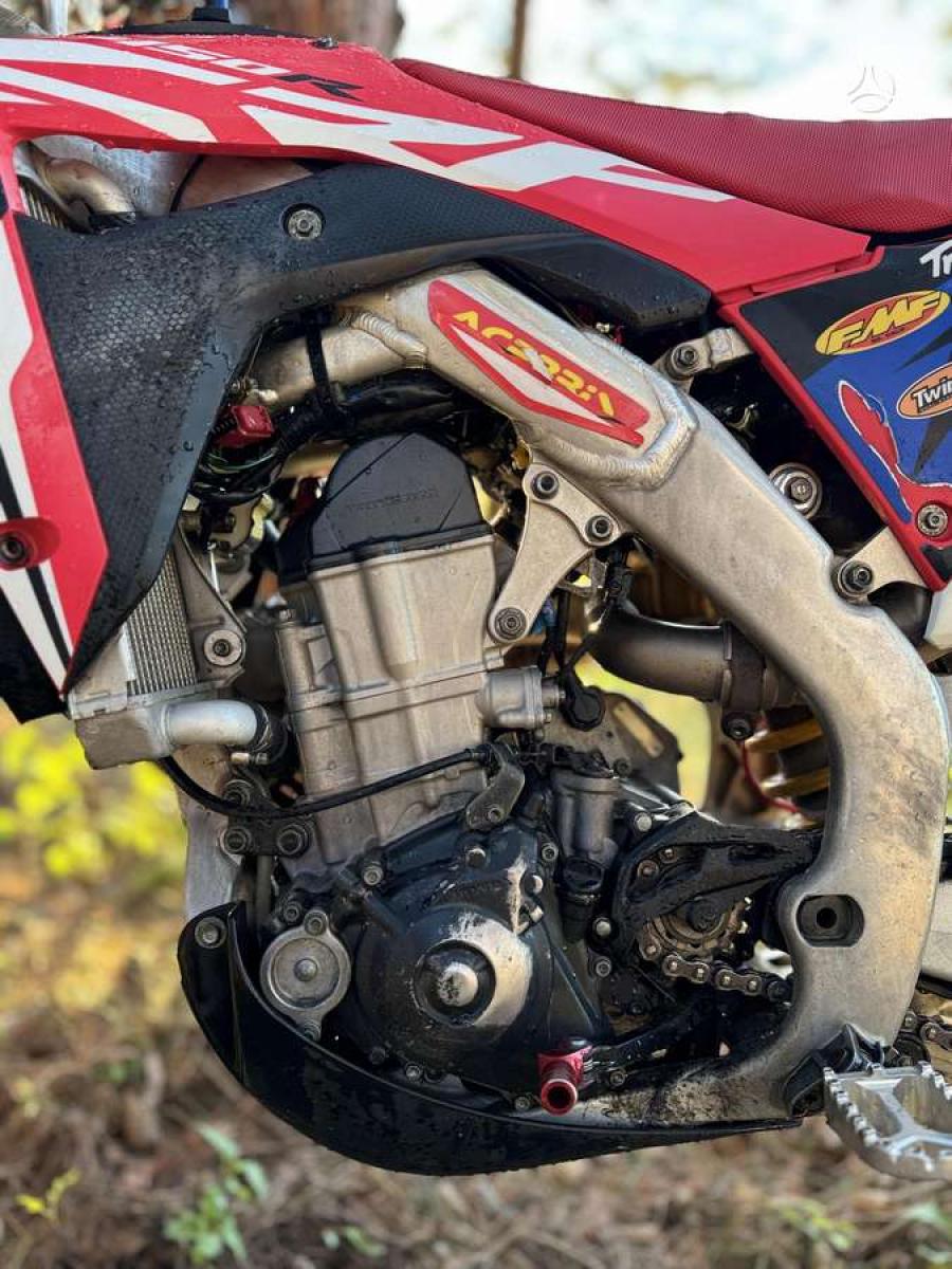 Honda CRF 2019 in Raseiniai, with an engine capacity of 0.45 L and mileage of 0 thousand km for 3500 €, photo 7 on AUTOMOTO.COM.LV