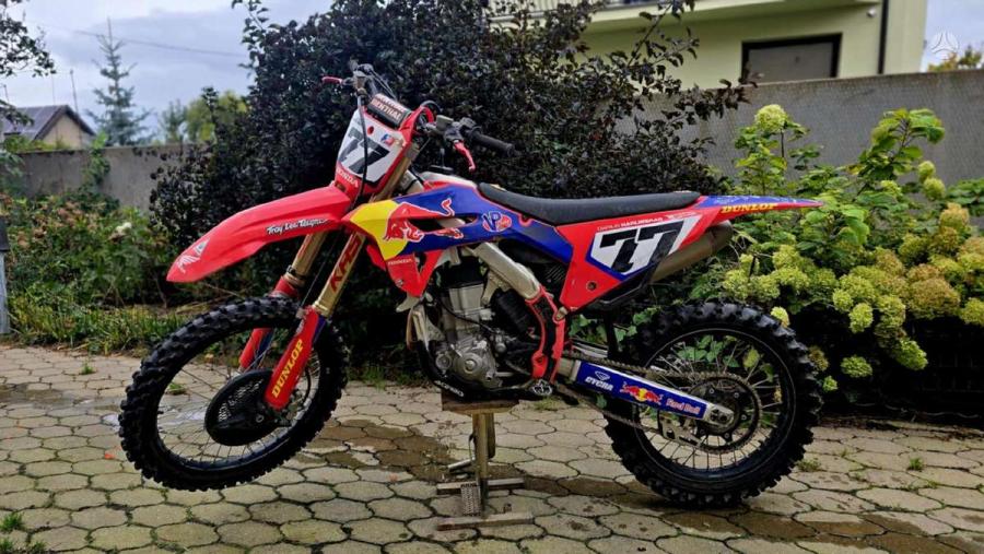 Honda CRF 2023 Šauļi, ar dzinēja tilpumu 0.45 L un nobraukumu 150 tūkst. km par 5100 €, foto 1 vietnē AUTOMOTO.COM.LV