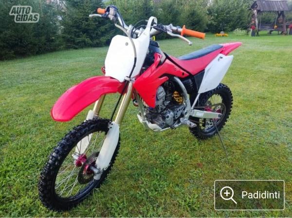 Sarkans Honda CRF 2008 Radviliškis, ar dzinēja tilpumu 0.18 L un nobraukumu 0 tūkst. km par 1900 €, foto 2 vietnē AUTOMOTO.COM.LV