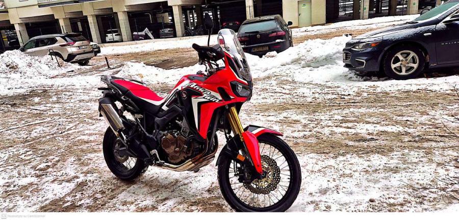 Red Honda CRF 2016 in Vilnius, with an engine capacity of 1.00 L and mileage of 67 thousand km for 7900 €, photo 6 on AUTOMOTO.COM.LV