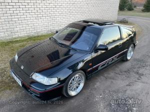 Black Honda CRX 1992 in Paide, with an engine capacity of 1.60 L and mileage of 289 thousand km for 8500 €, photo 5 on AUTOMOTO.COM.LV