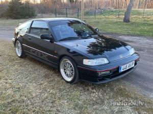 Black Honda CRX 1992 in Paide, with an engine capacity of 1.60 L and mileage of 289 thousand km for 8500 €, photo 7 on AUTOMOTO.COM.LV