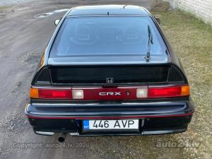 Black Honda CRX 1992 in Paide, with an engine capacity of 1.60 L and mileage of 289 thousand km for 8500 €, photo 9 on AUTOMOTO.COM.LV