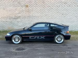 Black Honda CRX 1992 in Paide, with an engine capacity of 1.60 L and mileage of 289 thousand km for 8500 €, photo 11 on AUTOMOTO.COM.LV