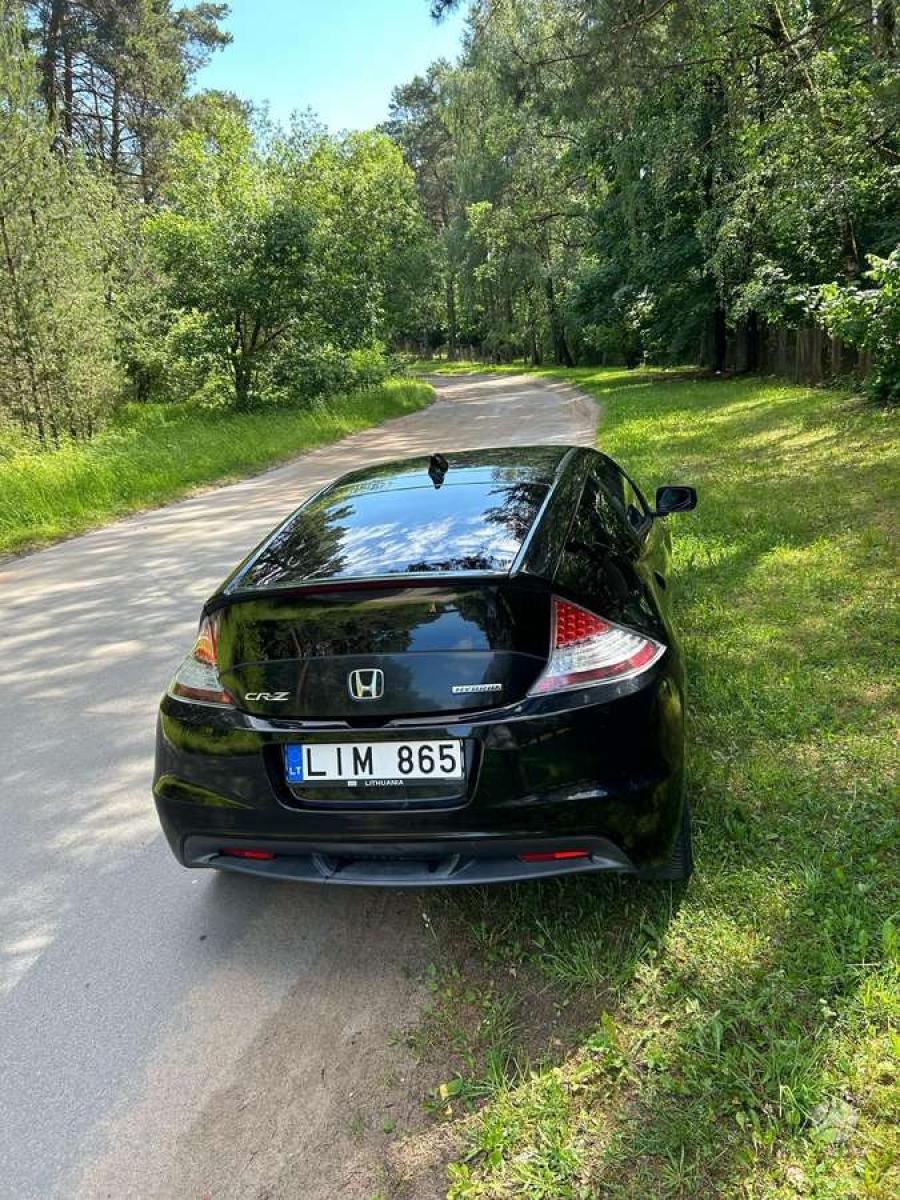 Melns Honda CRZ 2011 Kauņa, ar dzinēja tilpumu 1.50 L un nobraukumu 160 tūkst. km par 5600 €, foto 9 vietnē AUTOMOTO.COM.LV