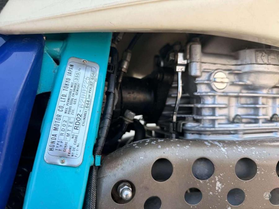 Honda Dominator 1990 in Vilnius, with an engine capacity of 0.65 L and mileage of 59 thousand km for 1800 €, photo 11 on AUTOMOTO.COM.LV