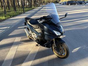 Blue Honda Forza 2021 in Kaunas, with an engine capacity of 0.75 L and mileage of 17 thousand km for 6000 €, photo 3 on AUTOMOTO.COM.LV