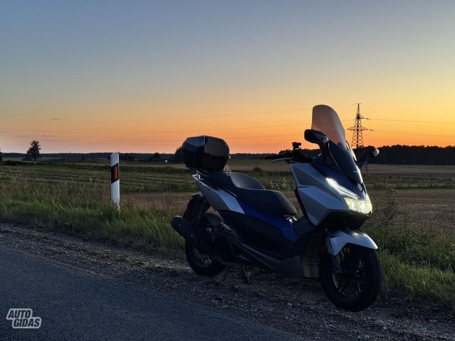 Pelēks Honda Forza 2017 Kauņa, ar dzinēja tilpumu 0.13 L un nobraukumu 14 tūkst. km par 2950 €, foto 10 vietnē AUTOMOTO.COM.LV