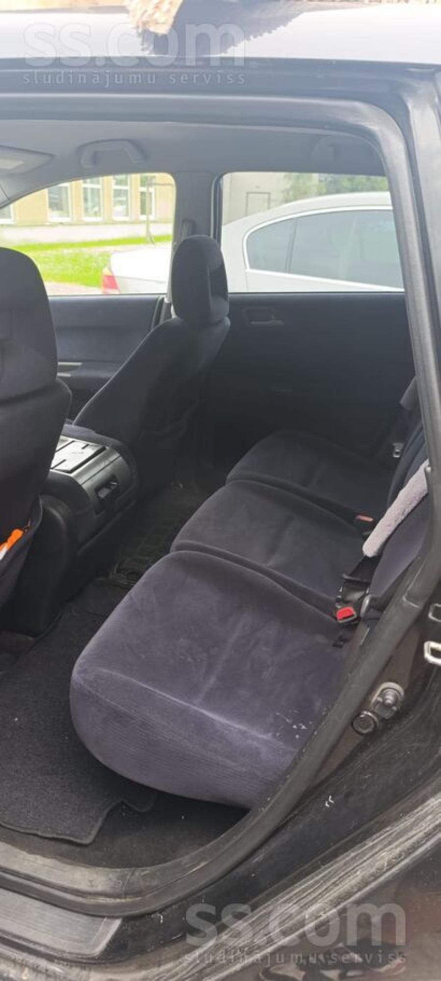 Melns Honda FR-V 2007 Rīga, ar dzinēja tilpumu 1.80 L un nobraukumu 317 tūkst. km par 1200 €, foto 6 vietnē AUTOMOTO.COM.LV
