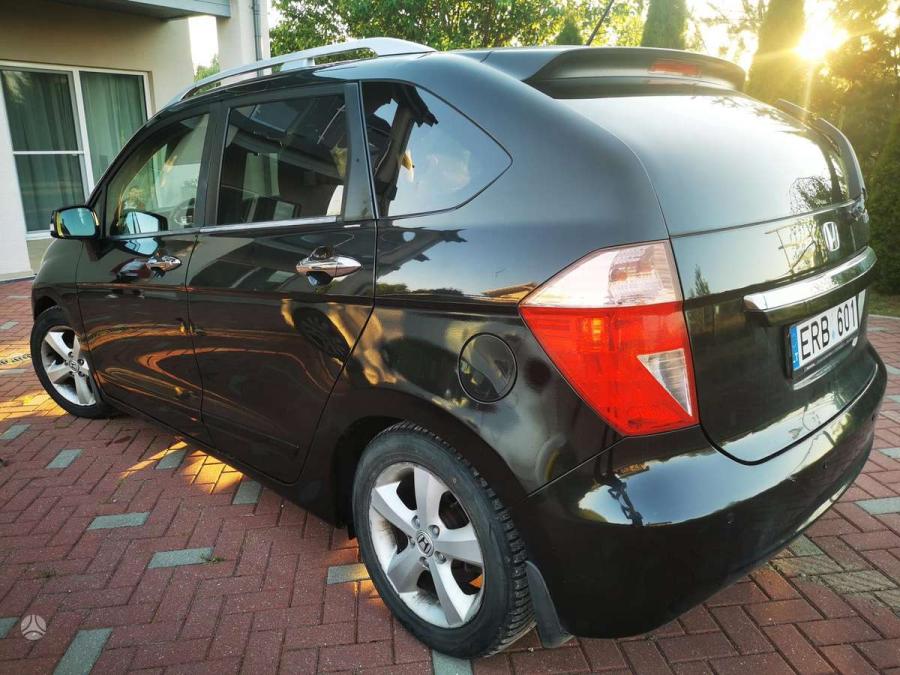 Black Honda FR-V 2009 in Vilnius, with an engine capacity of 1.80 L and mileage of 165 thousand km for 3550 €, photo 17 on AUTOMOTO.COM.LV