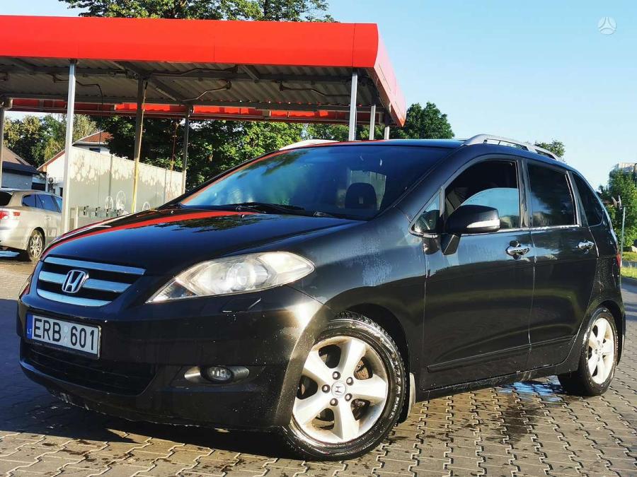 Black Honda FR-V 2009 in Vilnius, with an engine capacity of 1.80 L and mileage of 165 thousand km for 3550 €, photo 29 on AUTOMOTO.COM.LV