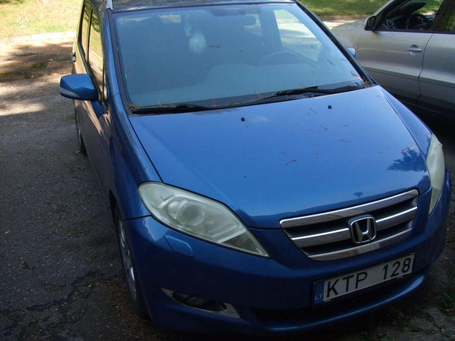 Blue Honda FR-V 2005 in Druskininkai, with an engine capacity of 2.20 L and mileage of 335 thousand km for 600 €, photo 10 on AUTOMOTO.COM.LV