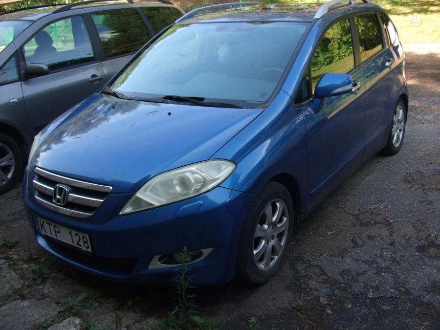 Blue Honda FR-V 2005 in Druskininkai, with an engine capacity of 2.20 L and mileage of 335 thousand km for 600 €, photo 13 on AUTOMOTO.COM.LV