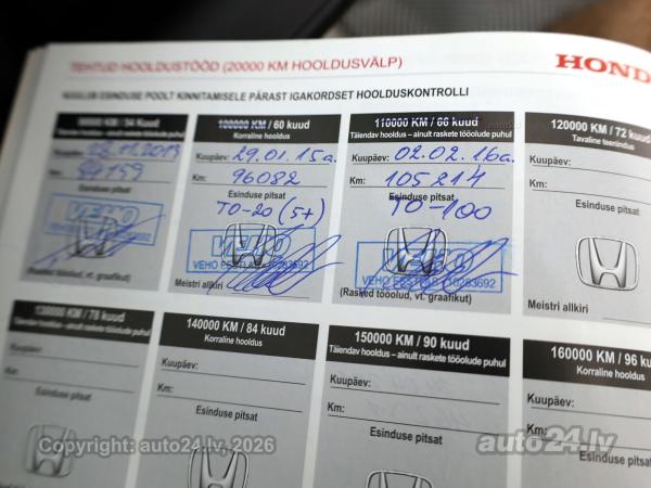 Grey Honda FR-V 2007 in Tallinn, with an engine capacity of 1.80 L and mileage of 145 thousand km for 1499 €, photo 8 on AUTOMOTO.COM.LV