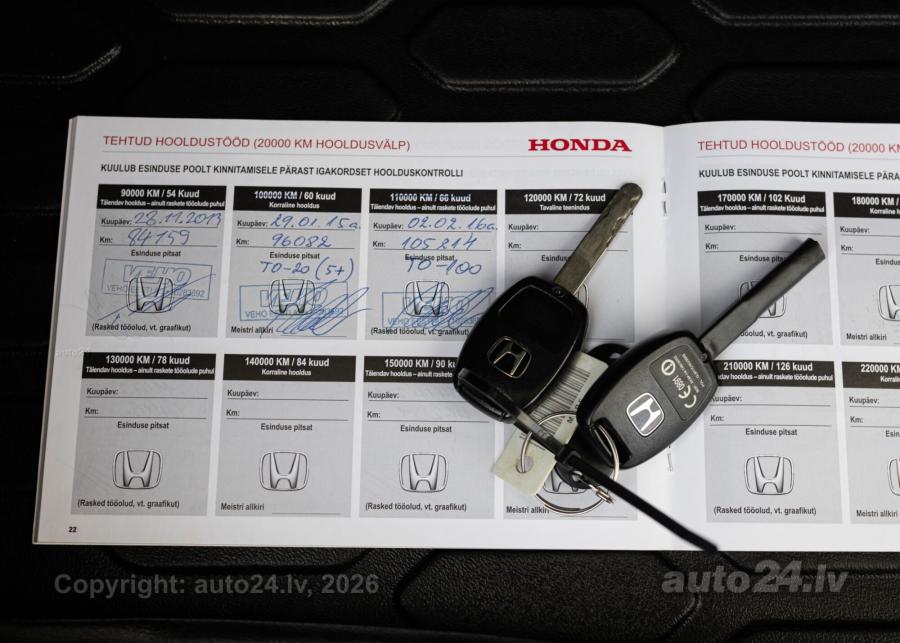 Grey Honda FR-V 2007 in Tallinn, with an engine capacity of 1.80 L and mileage of 145 thousand km for 3999 €, photo 20 on AUTOMOTO.COM.LV