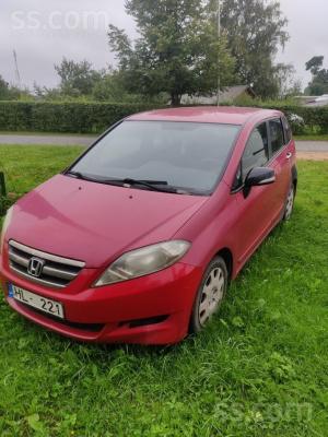 Sarkans Honda FR-V 2007 Cēsis, ar dzinēja tilpumu 1.80 L un nobraukumu 264 tūkst. km par 1000 €, foto 5 vietnē AUTOMOTO.COM.LV