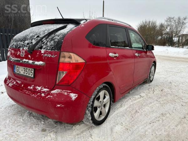 Red Honda FR-V 2007 in Daugavpils, with an engine capacity of 1.80 L and mileage of 233 thousand km for 909 €, photo 4 on AUTOMOTO.COM.LV