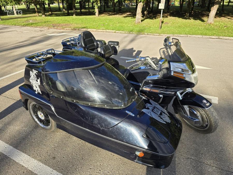 Melns Honda Goldwing 1998 Mažeikiai, ar dzinēja tilpumu 1.50 L un nobraukumu 70 tūkst. km par 11999 €, foto 10 vietnē AUTOMOTO.COM.LV