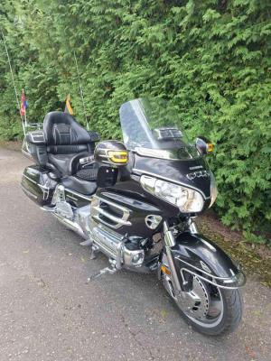 Black Honda Goldwing 2007 in Rokiskis, with an engine capacity of 1.80 L and mileage of 59 thousand km for 8500 €, photo 9 on AUTOMOTO.COM.LV