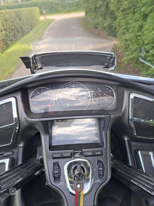 Honda Goldwing 2007 in Rokiskis on AUTOMOTO.COM.LV Black Honda Goldwing 2007 in Rokiskis, with an engine capacity of 1.80 L and mileage of 59 thousand km for 8500 €, photo 11 on AUTOMOTO.COM.LV