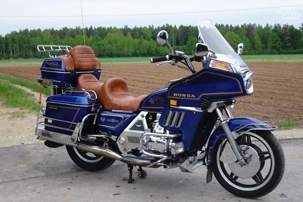 Blue Honda Goldwing 1981 in Akmene, with an engine capacity of 1.10 L and mileage of 110 thousand km for 2650 €, photo 1 on AUTOMOTO.COM.LV