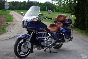 Zils Honda Goldwing 1981 Akmenė, ar dzinēja tilpumu 1.10 L un nobraukumu 110 tūkst. km par 2650 €, foto 3 vietnē AUTOMOTO.COM.LV