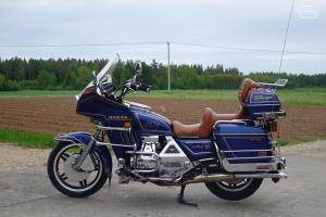Zils Honda Goldwing 1981 Akmenė, ar dzinēja tilpumu 1.10 L un nobraukumu 110 tūkst. km par 2650 €, foto 4 vietnē AUTOMOTO.COM.LV