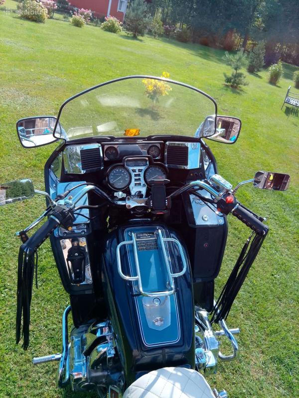 Синий Хонда Goldwing 1983 в Клайпеда, объемом двигателя 1.10 л и пробегом 90 тыс. км за 4500 €, фото 4 на AUTOMOTO.COM.LV