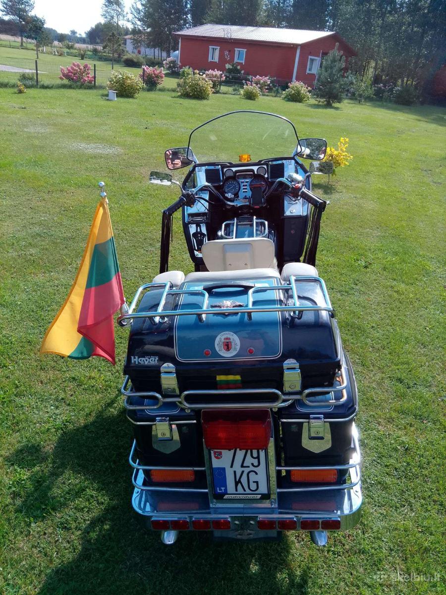 Синий Хонда Goldwing 1983 в Клайпеда, объемом двигателя 1.10 л и пробегом 90 тыс. км за 4500 €, фото 5 на AUTOMOTO.COM.LV