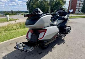 Grey Honda Goldwing 2019 in Alytus, with an engine capacity of 1.83 L and mileage of 41 thousand km for 19900 €, photo 4 on AUTOMOTO.COM.LV