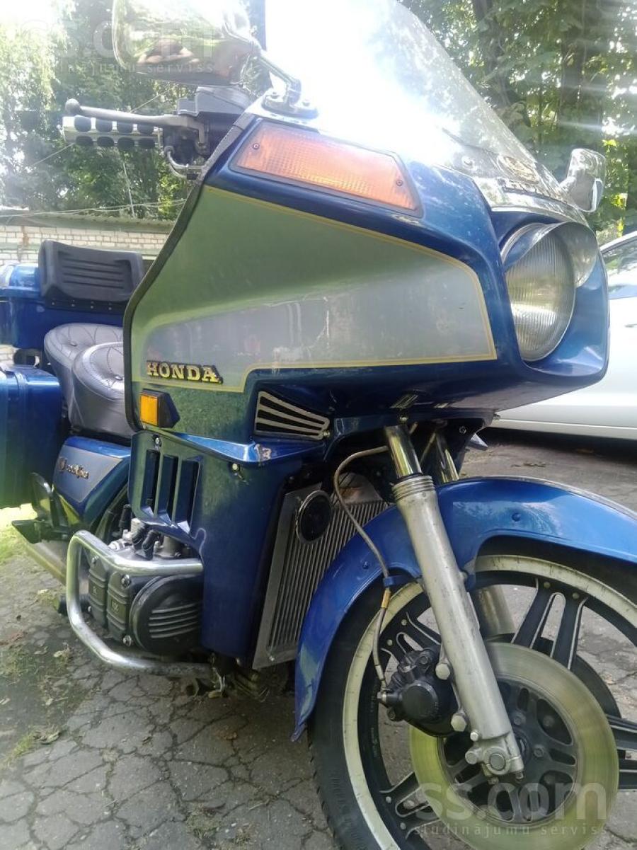 Honda Goldwing 1980 Rīga, ar dzinēja tilpumu 1.10 L un nobraukumu 0 tūkst. km par 3500 €, foto 5 vietnē AUTOMOTO.COM.LV