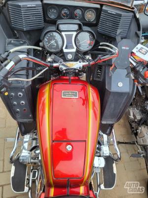 Sarkans Honda Goldwing 1983 Viļņa, ar dzinēja tilpumu 1.10 L un nobraukumu 40 tūkst. km par 2500 €, foto 7 vietnē AUTOMOTO.COM.LV