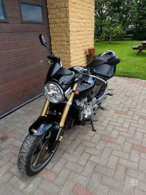 Melns Honda Hornet 2005 Klaipėda, ar dzinēja tilpumu 0.60 L un nobraukumu 34 tūkst. km par 2400 €, foto  vietnē AUTOMOTO.COM.LV