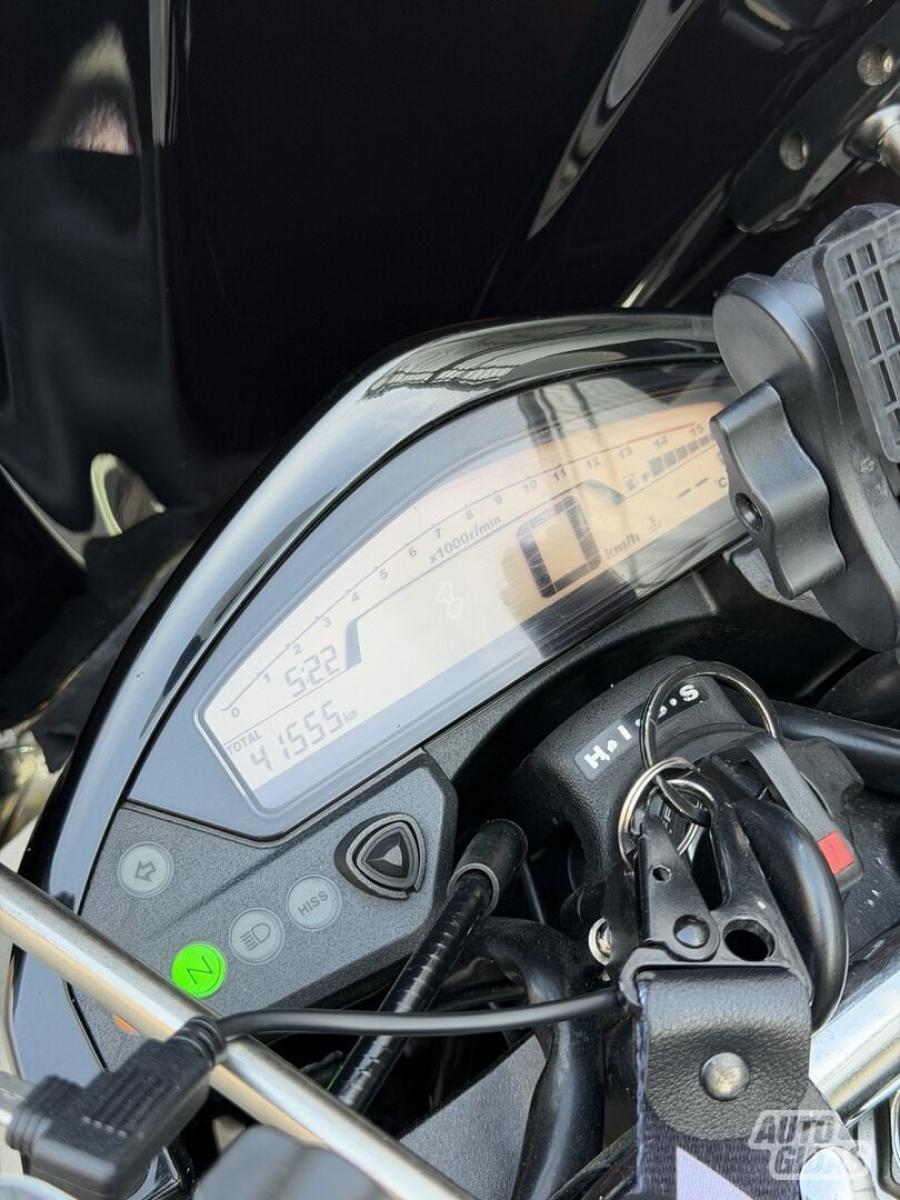 Black Honda Hornet 2011 in Kaunas, with an engine capacity of 0.60 L and mileage of 42 thousand km for 4000 €, photo 12 on AUTOMOTO.COM.LV