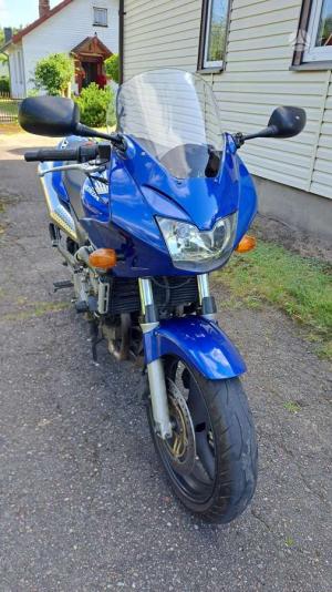 Blue Honda Hornet 2002 in Kazlu Ruda, with an engine capacity of 0.60 L and mileage of 33 thousand km for 1650 €, photo  on AUTOMOTO.COM.LV
