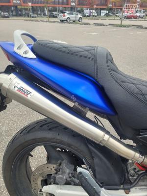 Blue Honda Hornet 2004 in Klaipeda, with an engine capacity of 0.92 L and mileage of 0 thousand km for 2900 €, photo 14 on AUTOMOTO.COM.LV