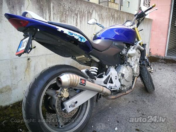 Blue Honda Hornet CB 600F 2006 in Tallinn, with an engine capacity of 0.60 L and mileage of 37 thousand km for 3100 €, photo 3 on AUTOMOTO.COM.LV